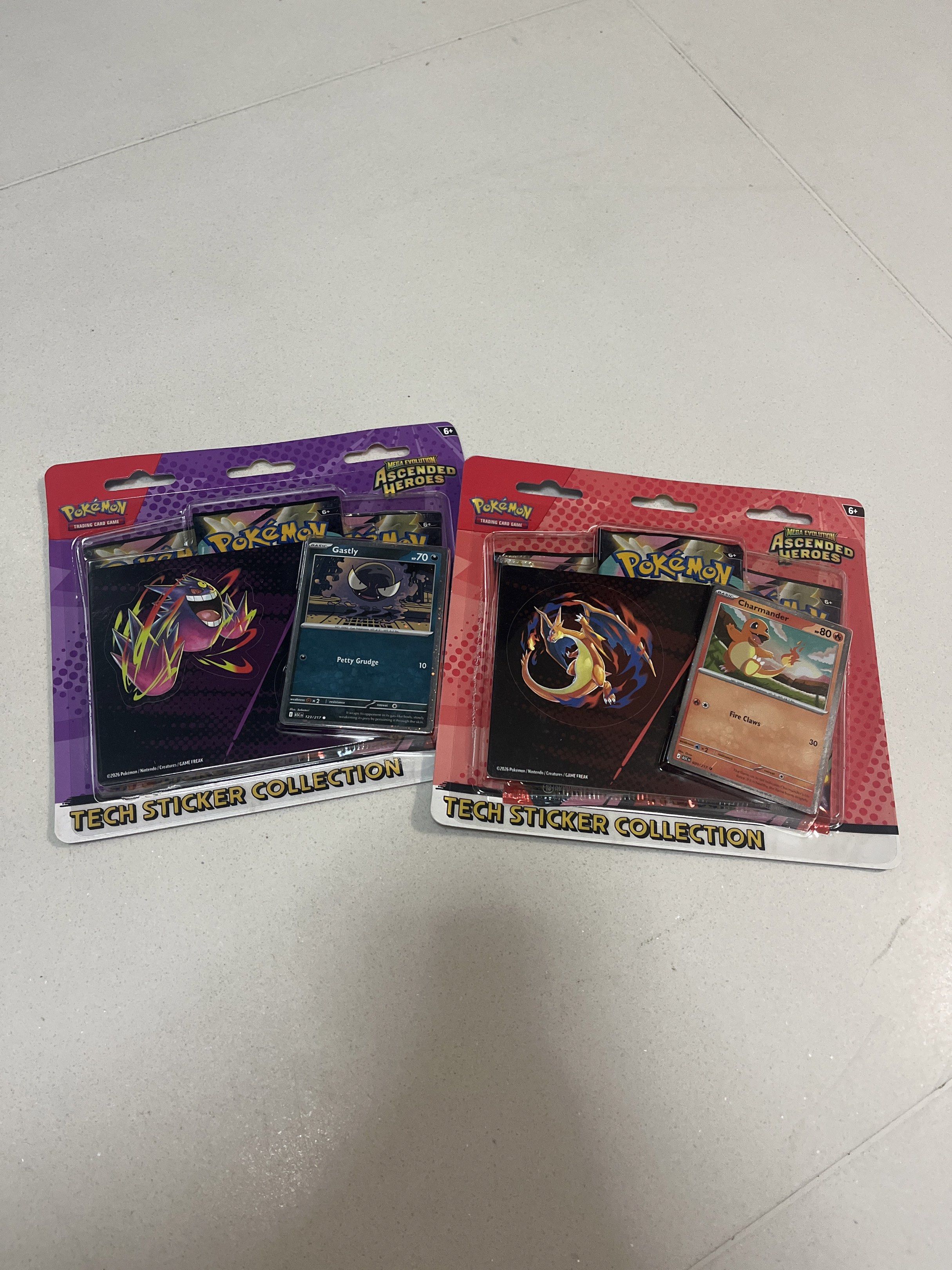 Pokemon Ascended Heroes Tech Sticker Collection, Hobbies & Toys, Toys ...