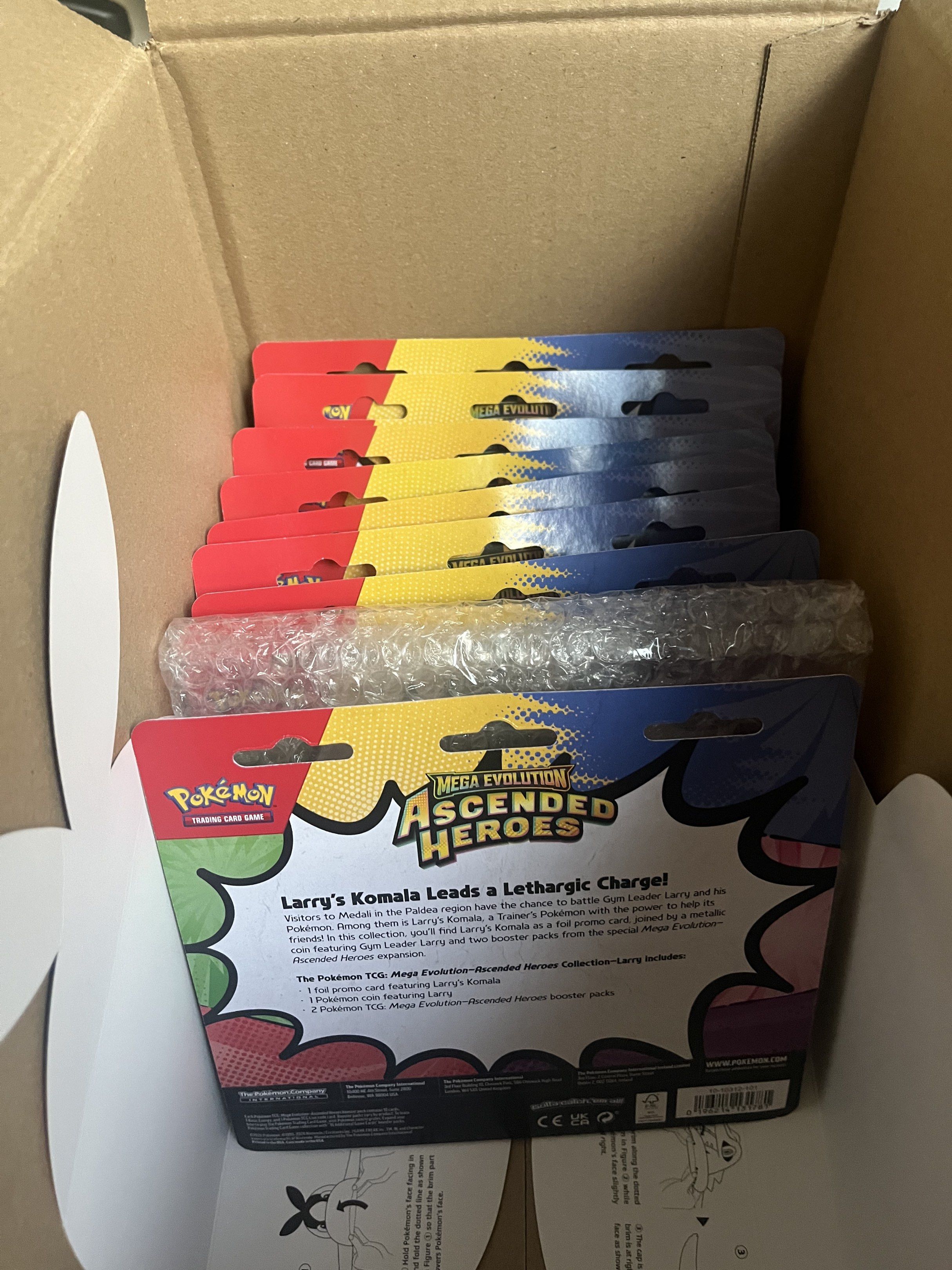 Pokemon Ascended heroes Tech Sticker Collection, Hobbies & Toys, Toys ...
