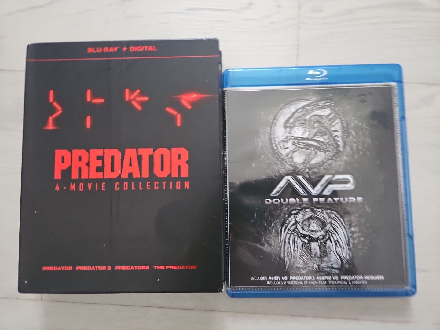 Predator 4-Movie Collection & AVP Double Feature Blu-ray, Hobbies ...