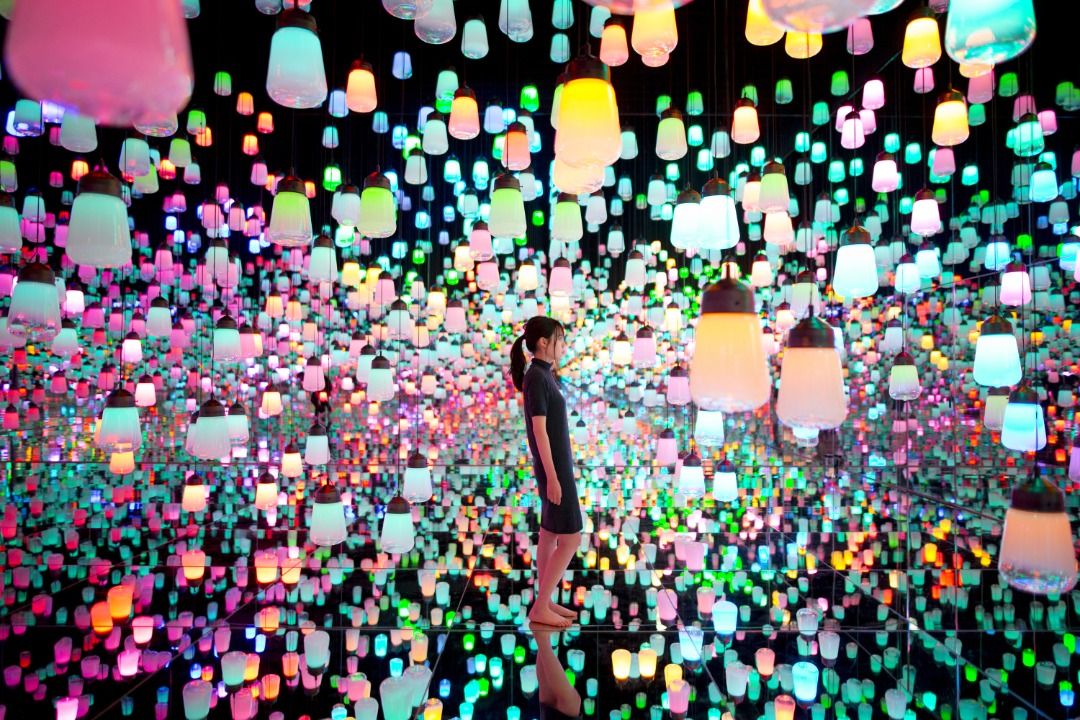 TeamLab Borderless Tokyo (Family tickets), Tickets & Vouchers, Flights ...