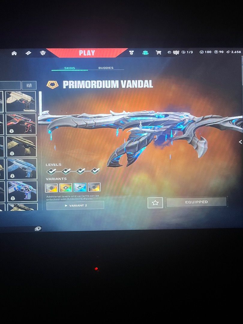 Valorant Skins - Imperium Operator & Primordium Vandal, Video Gaming ...