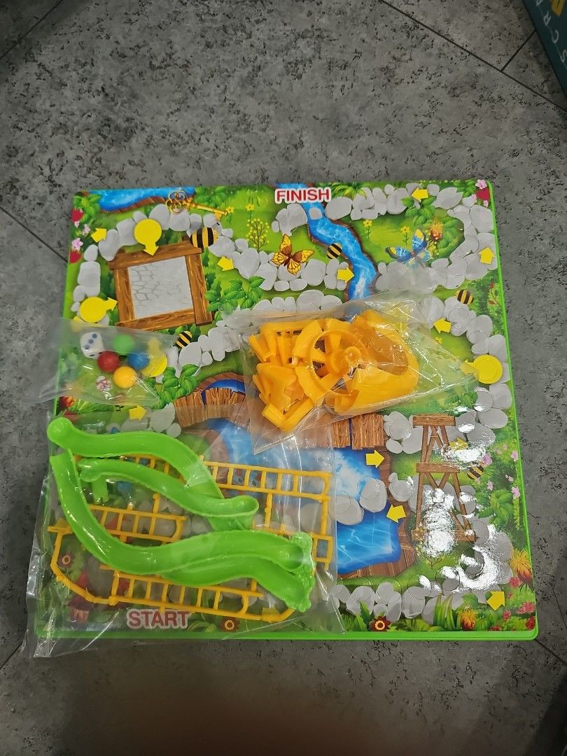 3D Snakes & Ladders Family Game, Hobbies & Toys, Toys & Games on Carousell