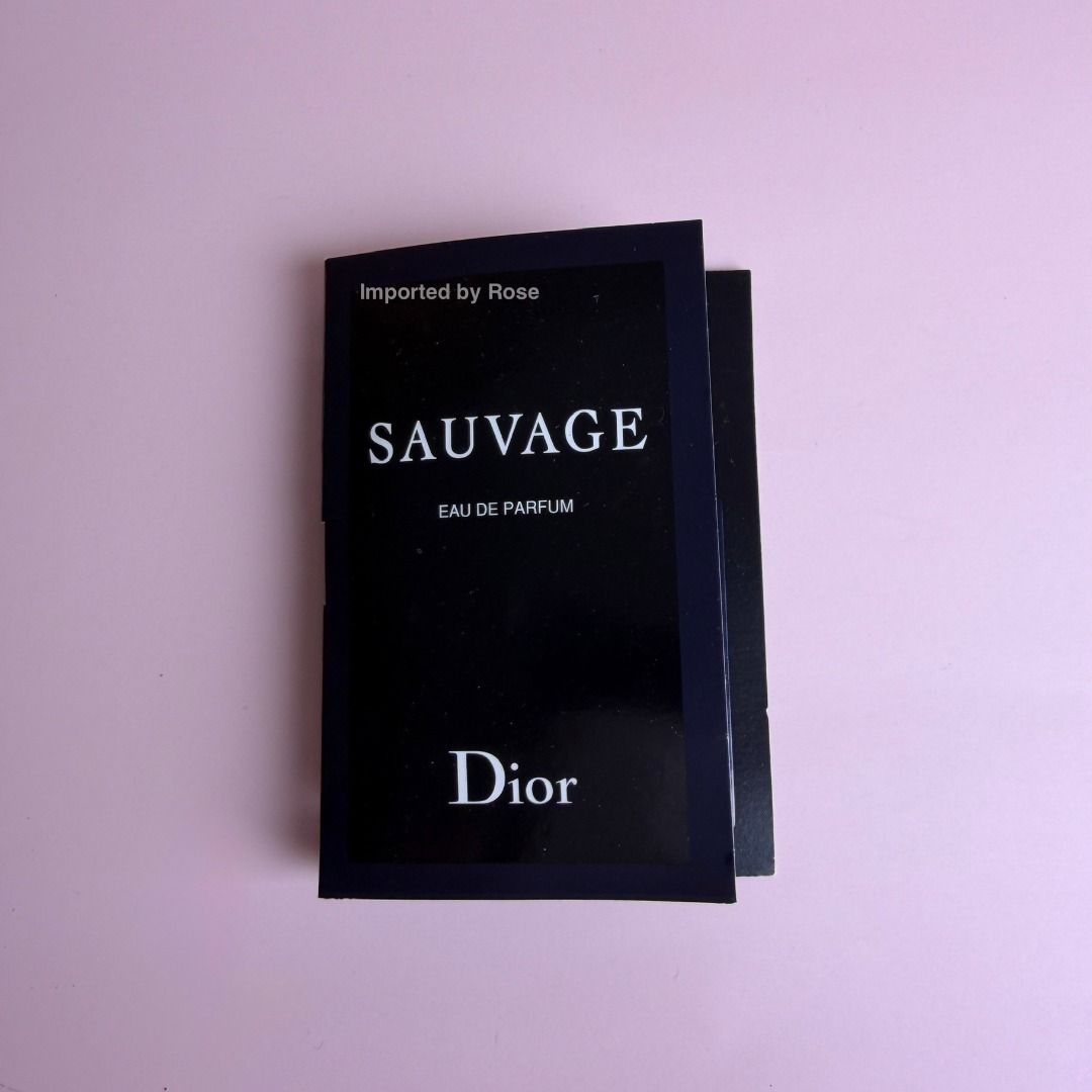 🌹 DIOR Sauvage EDP Perfume Vial 1 mL | 0.03 fl oz, Beauty & Personal ...