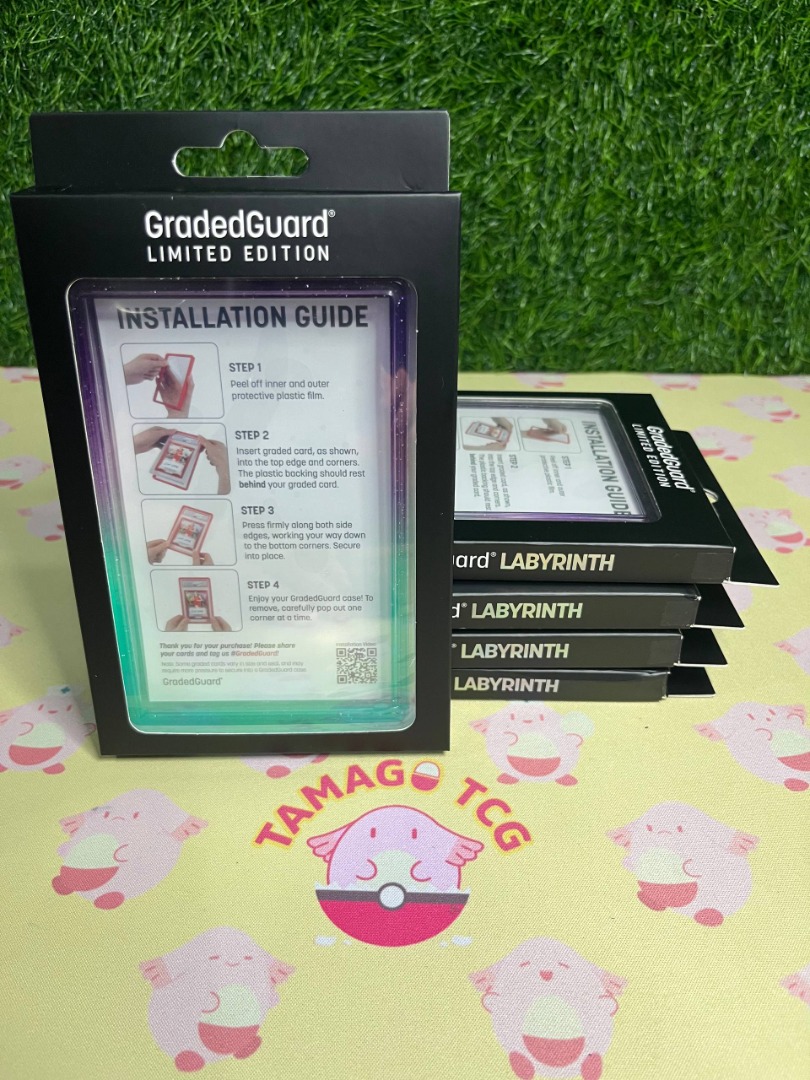 🐣 GradedGuard Labyrinth BGS Pikachu Pokemon PSA 10 Gengar Graded Guard ...
