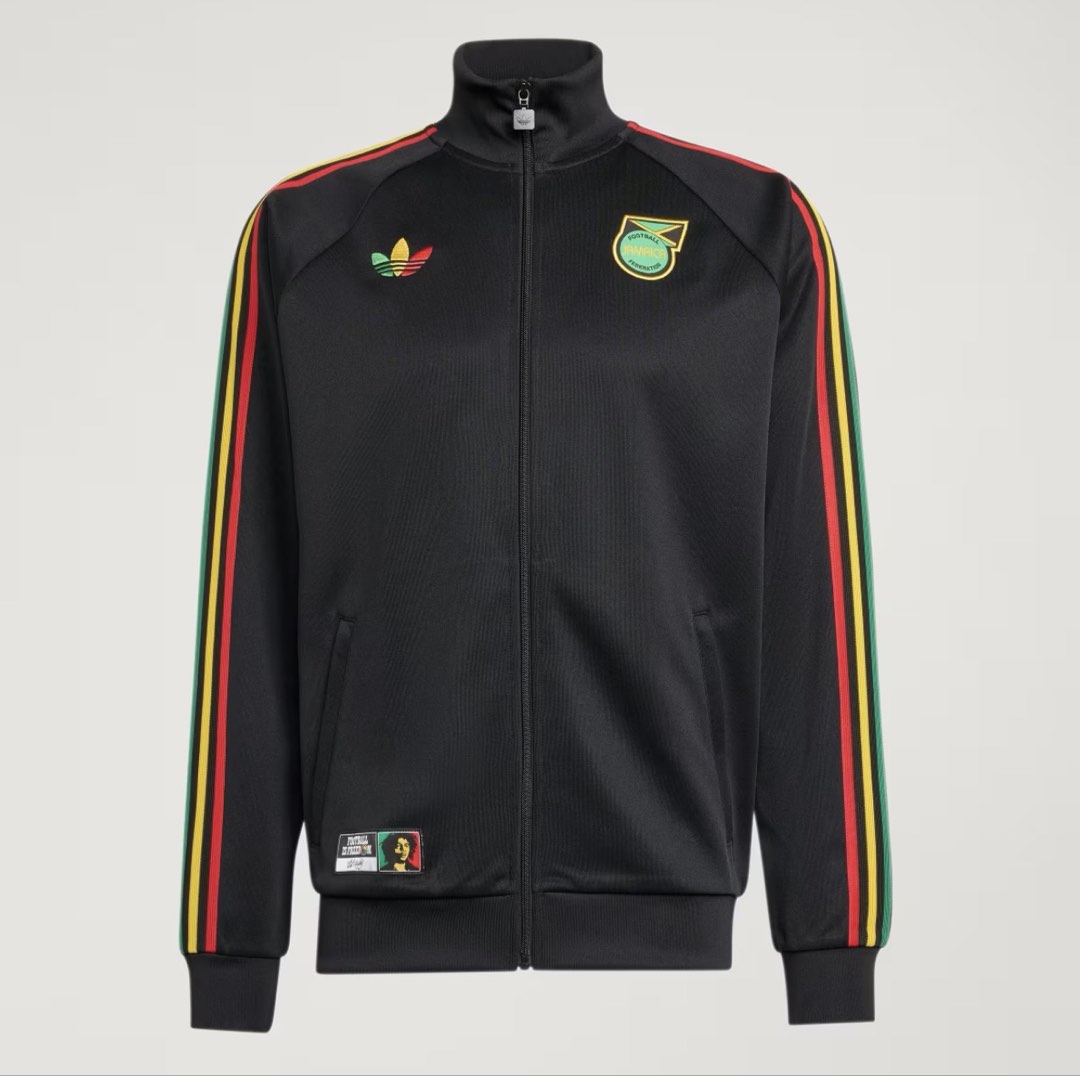 ADIDAS ORIGINAL JAMAICA X BOB MARLEY TRACK TOP-PREORDER, Men's Fashion ...
