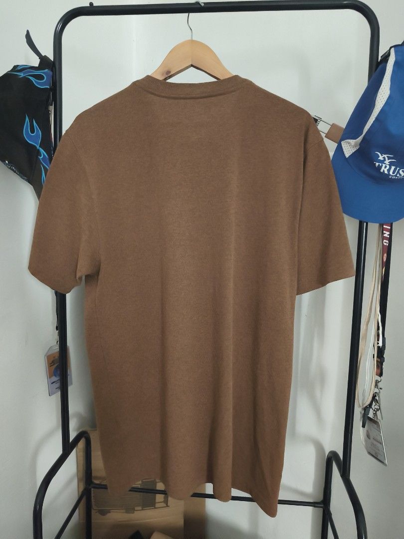 CARHARTT K87 - OILED WALNUT (Rust Brown), Men's Fashion, Tops & Sets ...