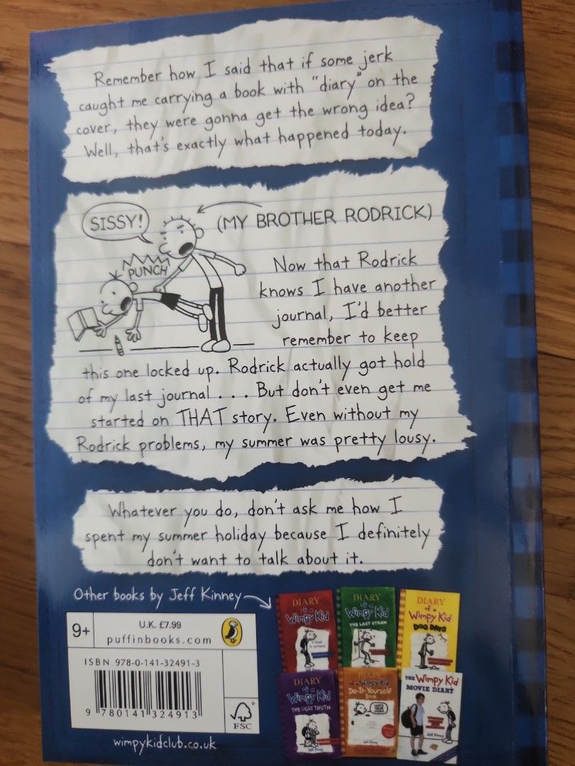 Diary of a Wimpy Kid: Rodrick Rules, Hobbies & Toys, Books & Magazines ...