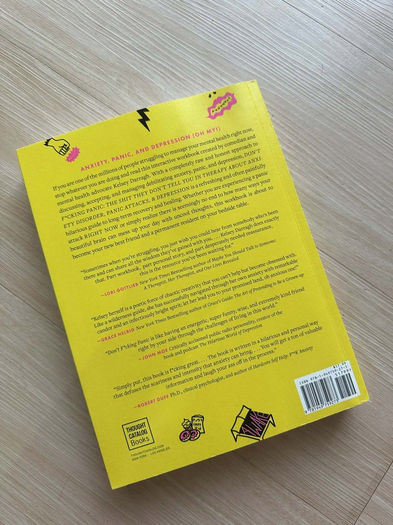 Don't F**king Panic by Kelsey Darragh, Hobbies & Toys, Books ...