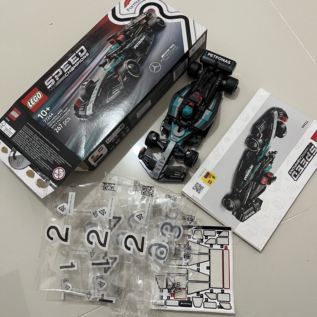f1 formula 1 mercedes lego speed champions petronas ( BUILT ), Hobbies ...