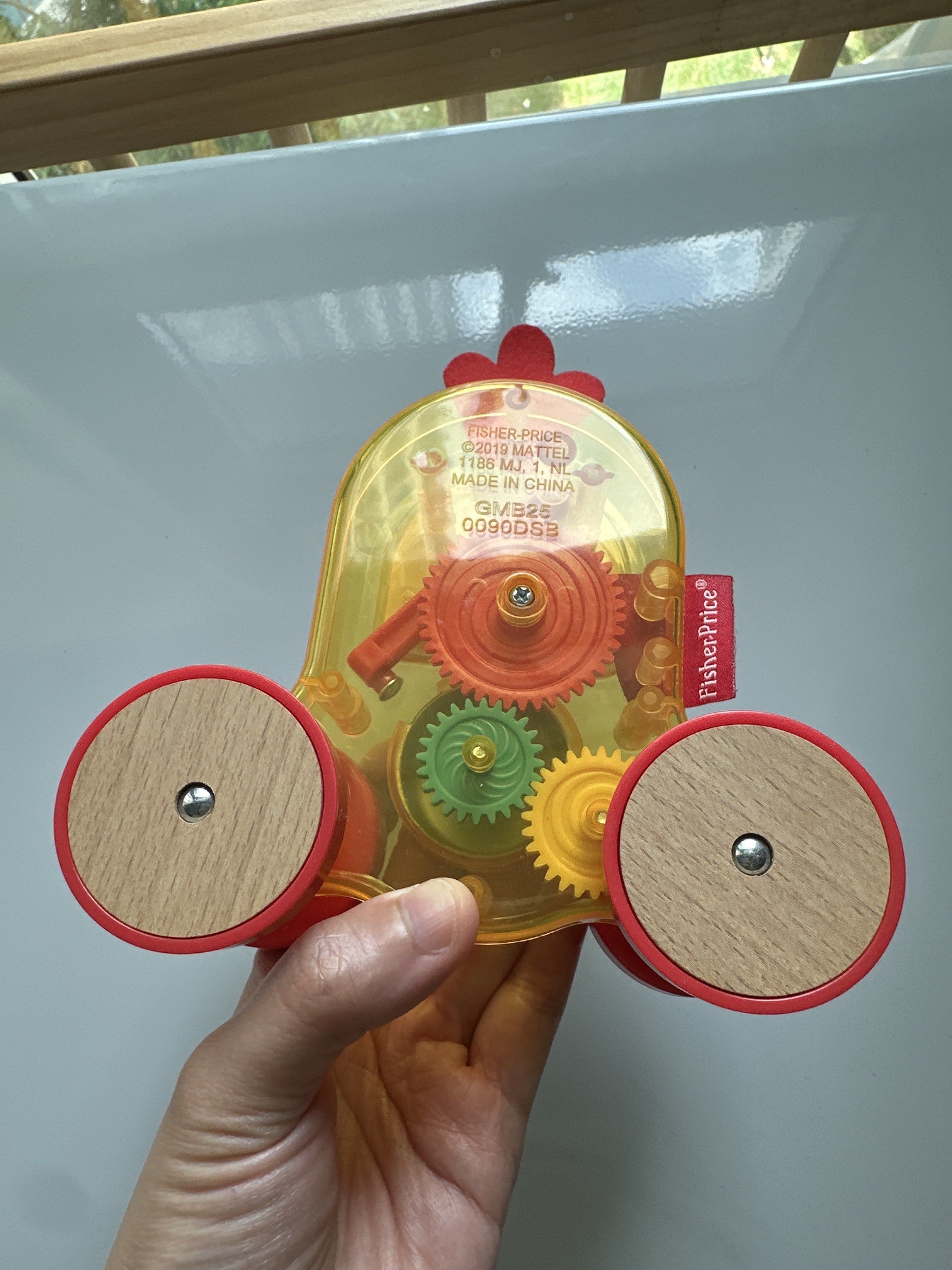 Fisher-Price Chicken Push-Along Toy, Babies & Kids, Infant Playtime on ...