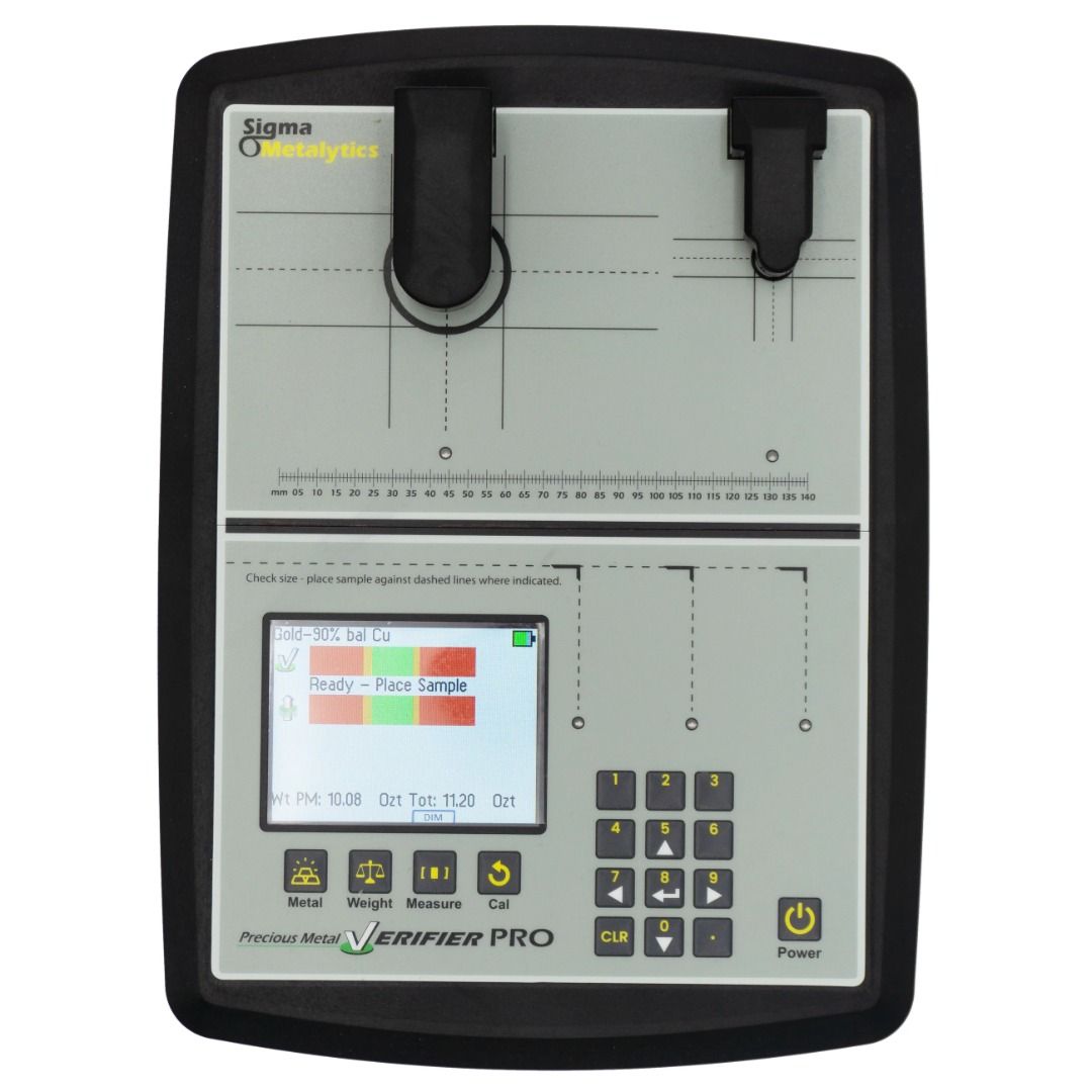 Gold and Silver Testing using Sigma Metalytics Precious Metal Verifier ...