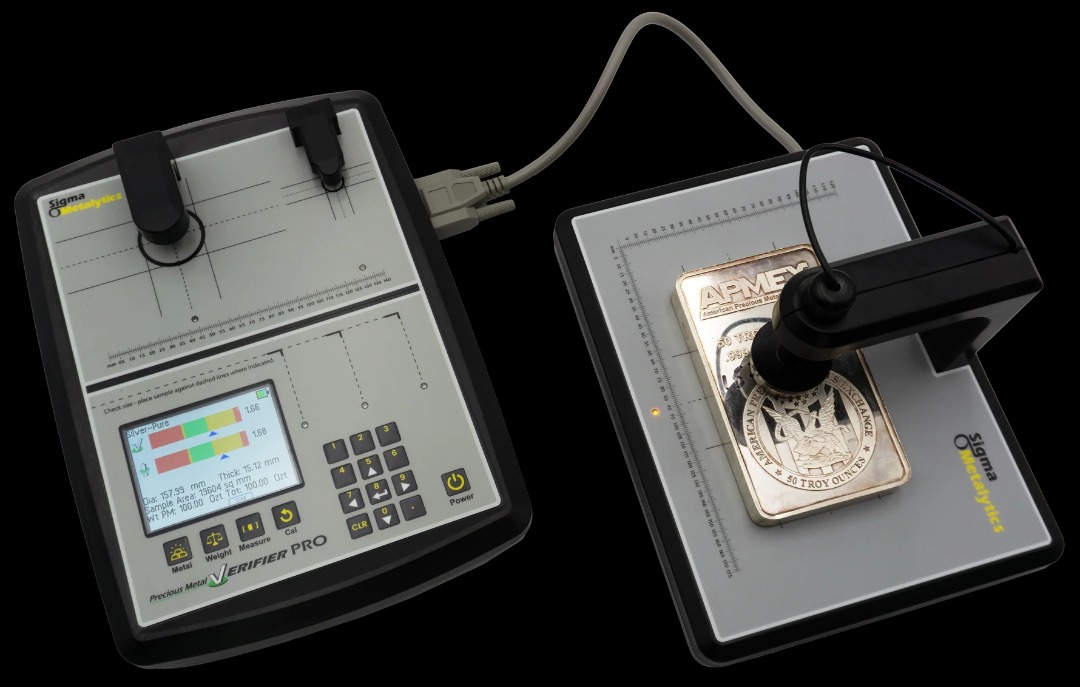 Gold and Silver Testing using Sigma Metalytics Precious Metal Verifier ...