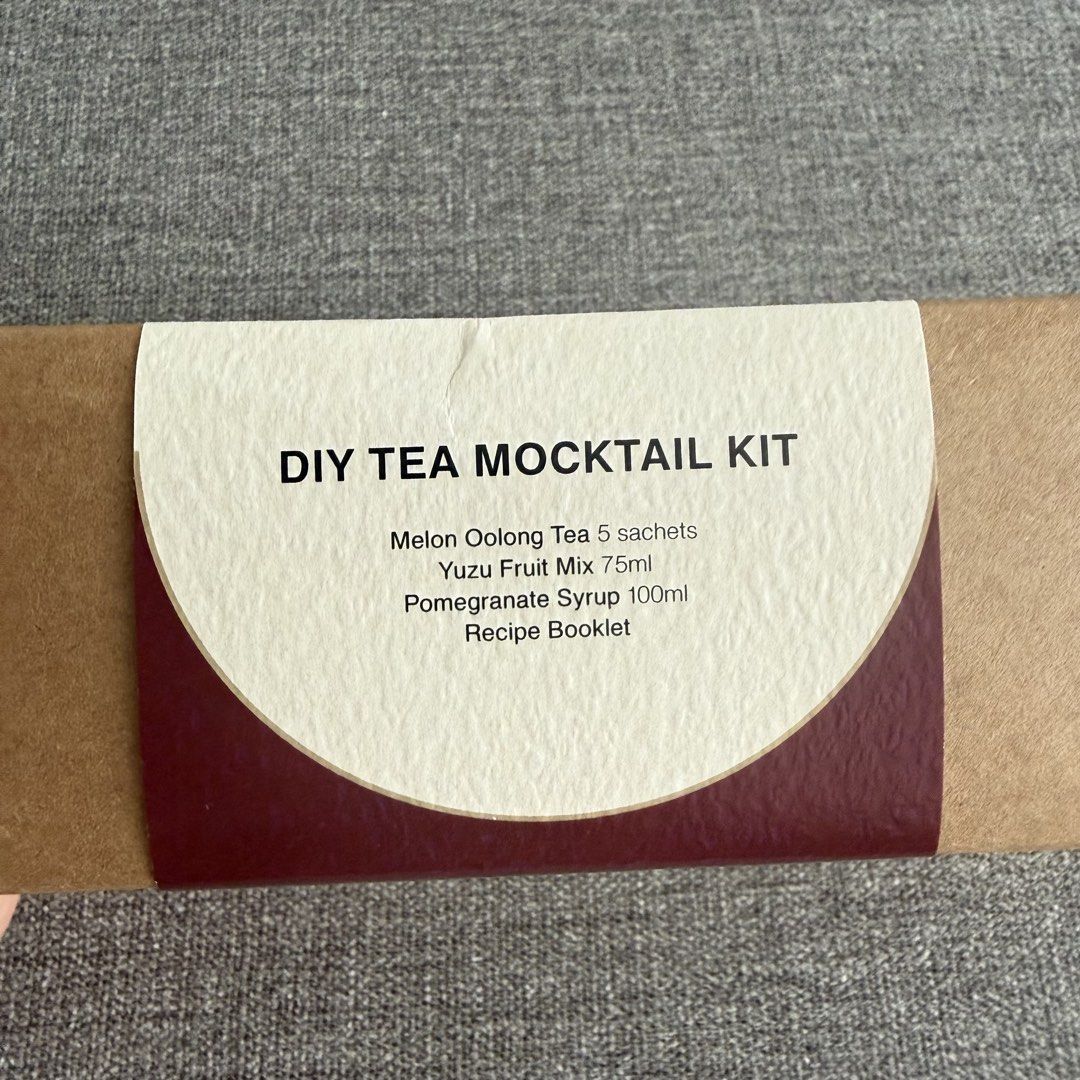 Muji Winter Bloom DIY Tea Mocktail Kit, Food & Drinks, Other Food ...