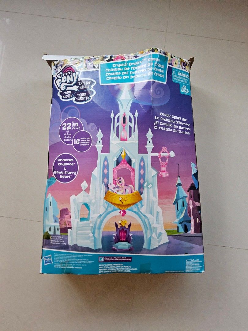 My Little Pony Crystal Empire Castle Playset, Hobbies & Toys, Toys ...