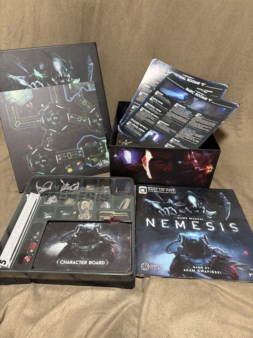 Nemesis Board Game - Complete Set, Hobbies & Toys, Toys & Games on ...