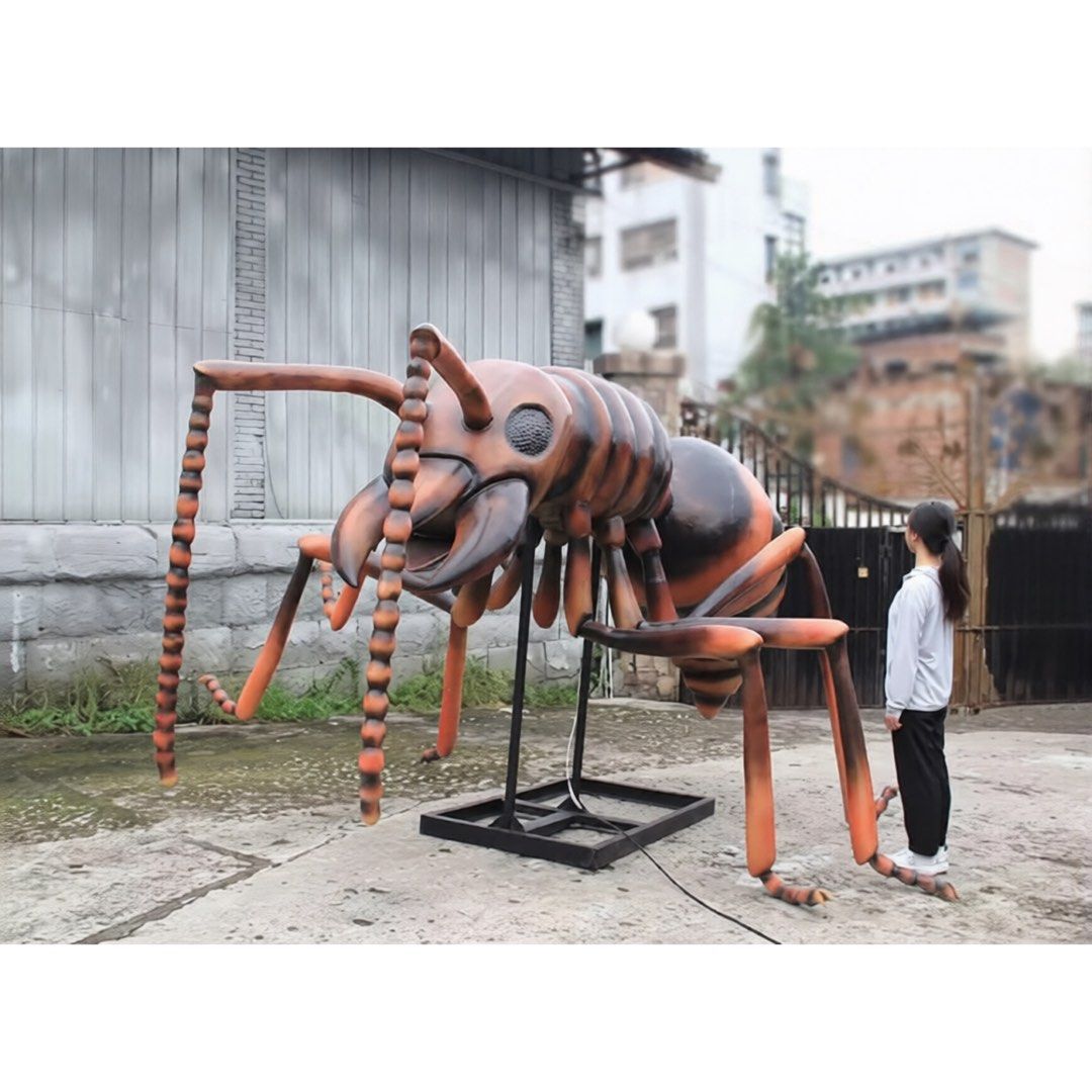 13.1ft 4m Animatronic Giant Ant Insect Statue Display Decoration ...