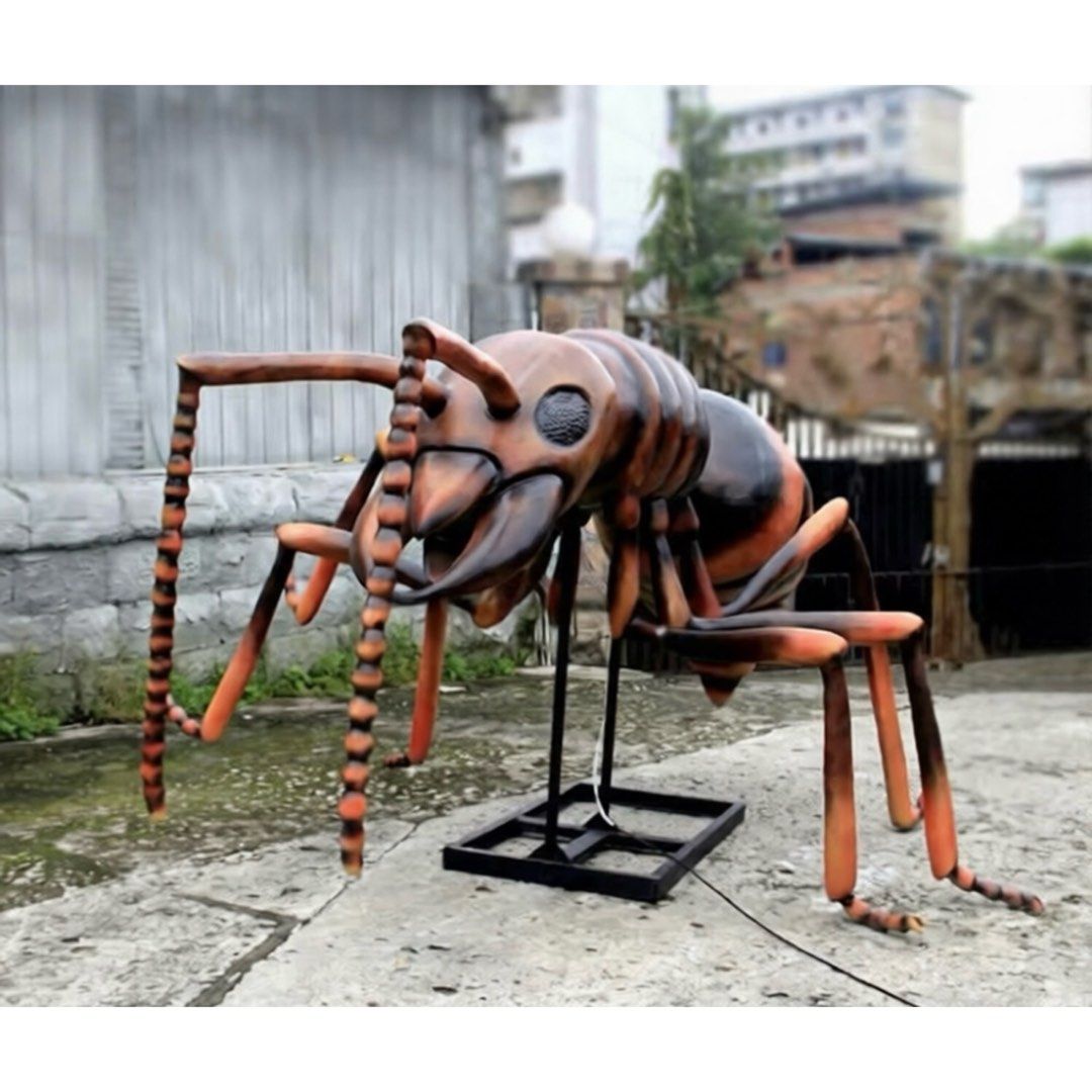 13.1ft 4m Animatronic Giant Ant Insect Statue Display Decoration ...
