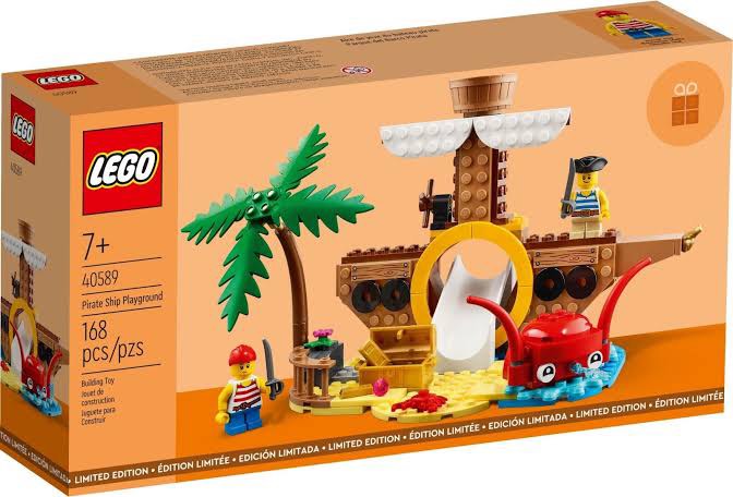 全新 LEGO 40589 Pirate Ship Playground 限量版, 興趣及遊戲, 玩具 & 遊戲類 - Carousell
