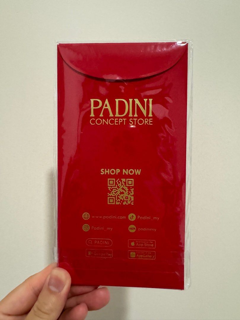 Ang pao packet Padini 2026 (with postage), Hobbies & Toys, Collectibles ...