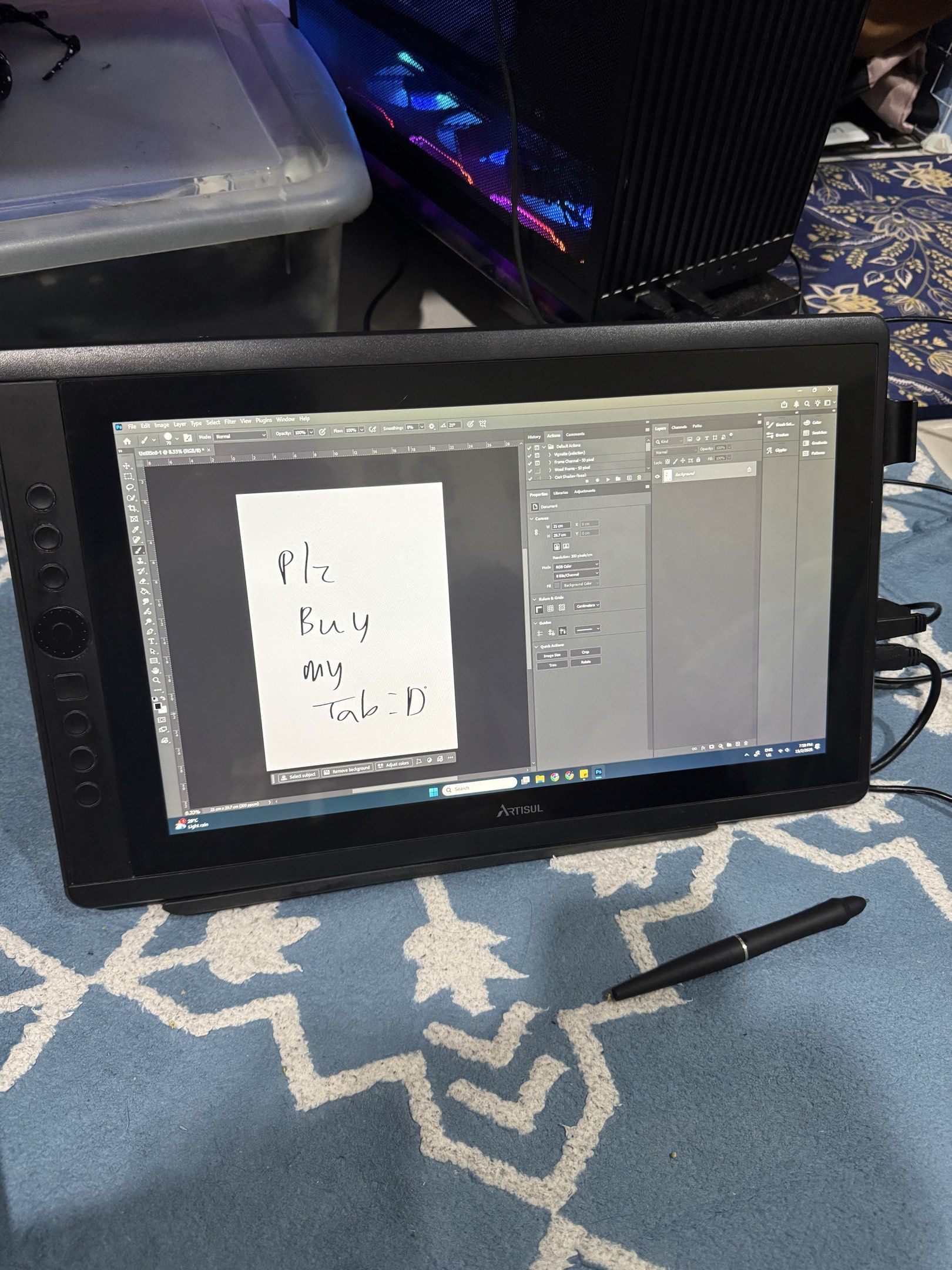 Artisul D16 15.6" Pen Display Drawing Tablet, Mobile Phones & Gadgets ...