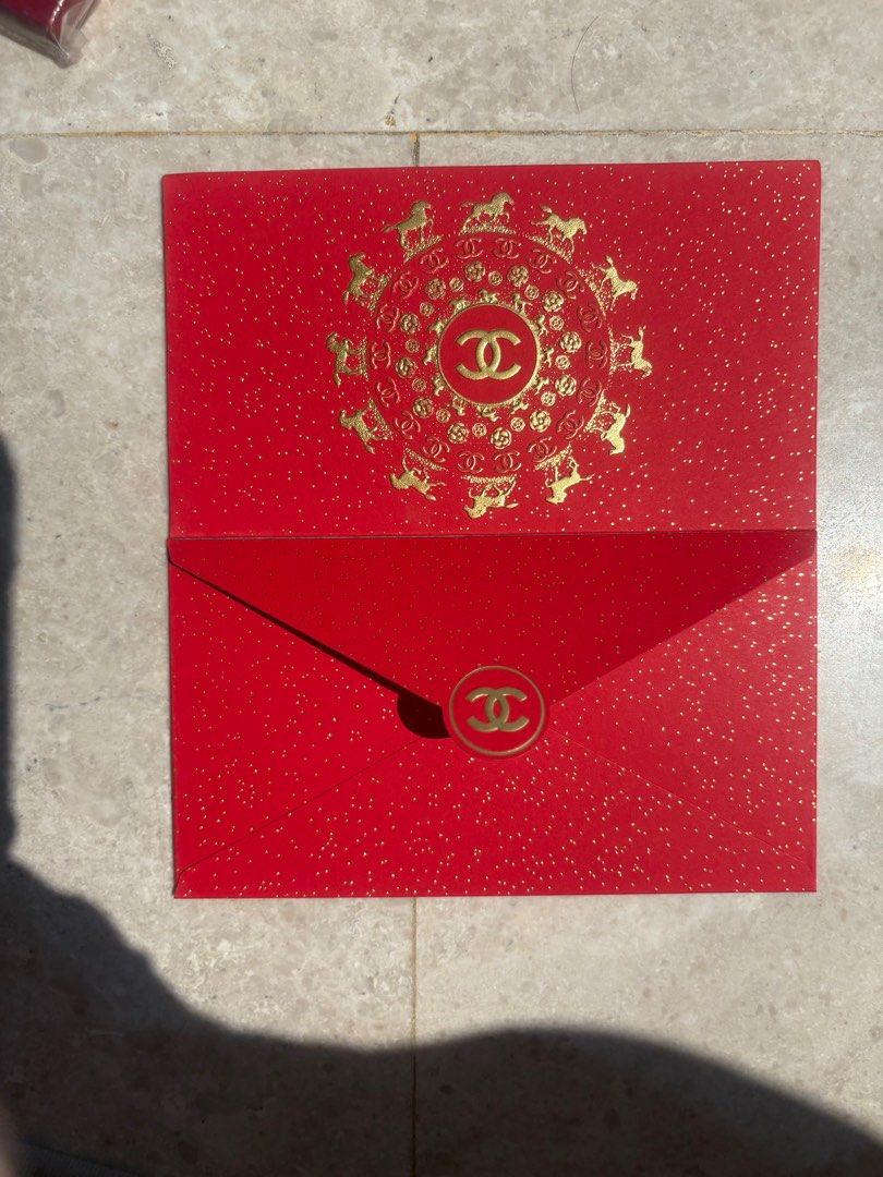CHANEL 2026 CNY Red Packet in Sets of 10, Hobbies & Toys, Art & Prints ...