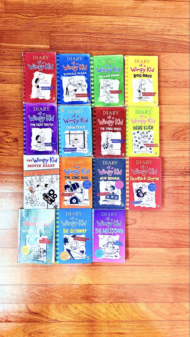 Diary of a Wimpy Kid Book Set, Hobbies & Toys, Books & Magazines ...