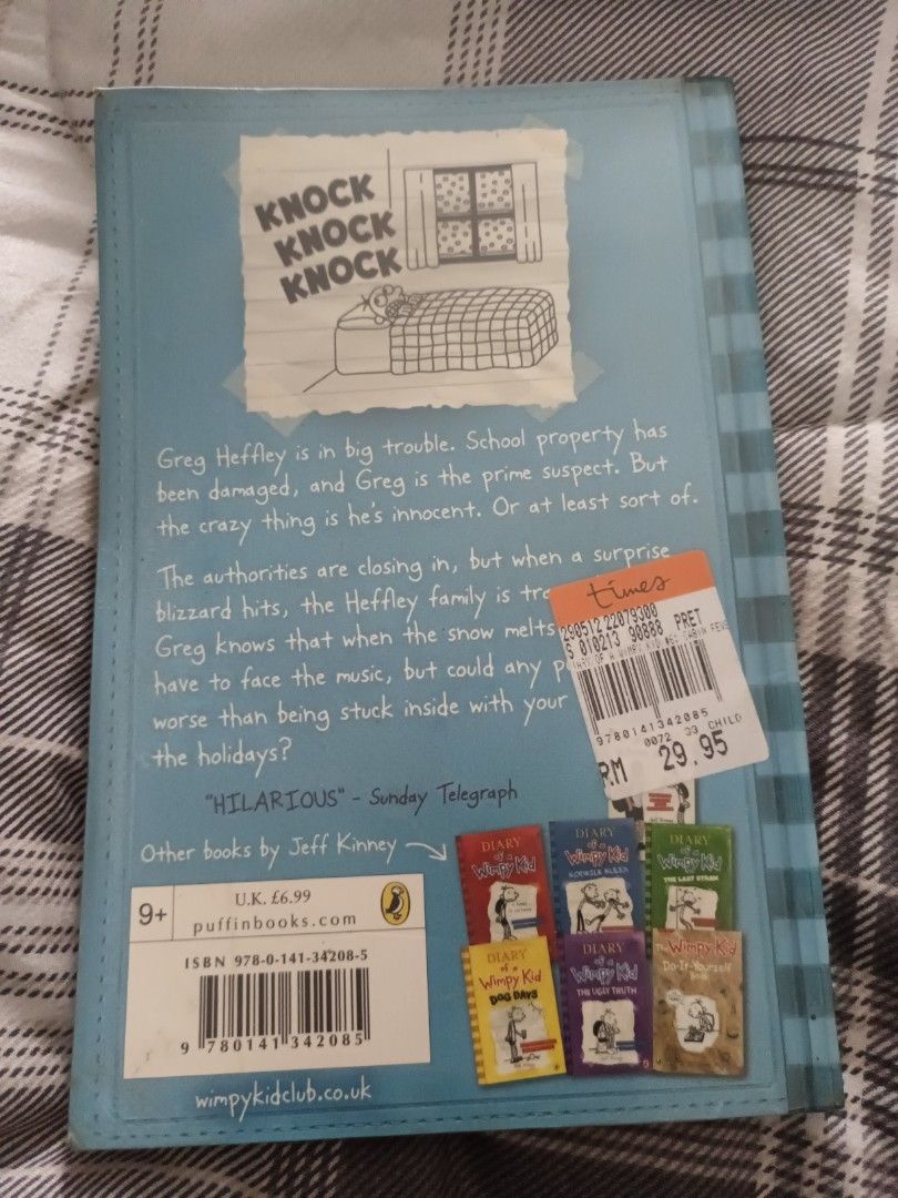 Diary of a Wimpy Kid: Cabin Fever, Hobbies & Toys, Books & Magazines ...