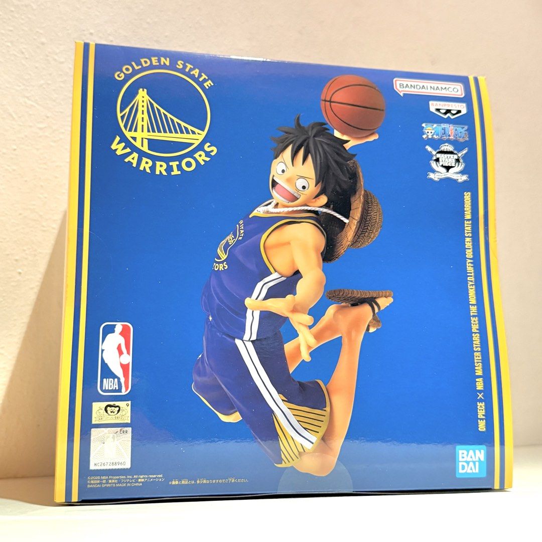 [Gold Toei Sticker!] One piece base shop exclusive nba golden state ...