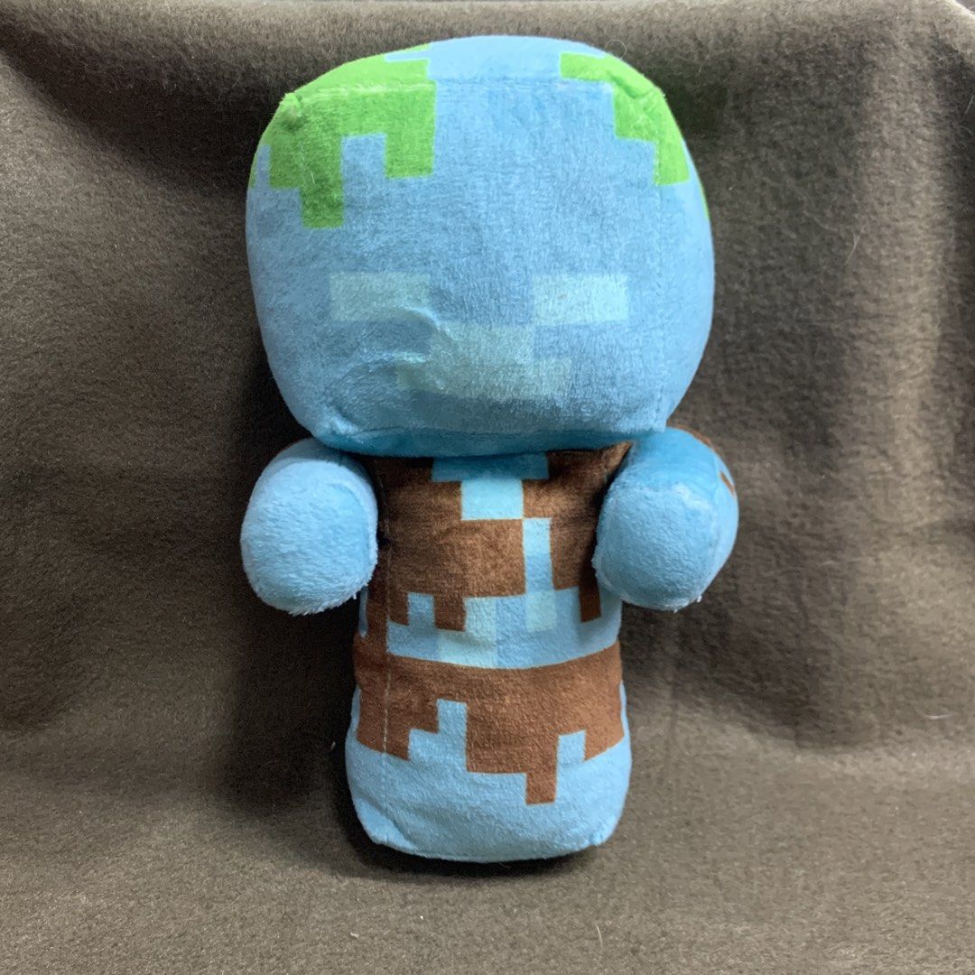 Minecraft Drowned Plush Toy, Hobbies & Toys, Toys & Games on Carousell
