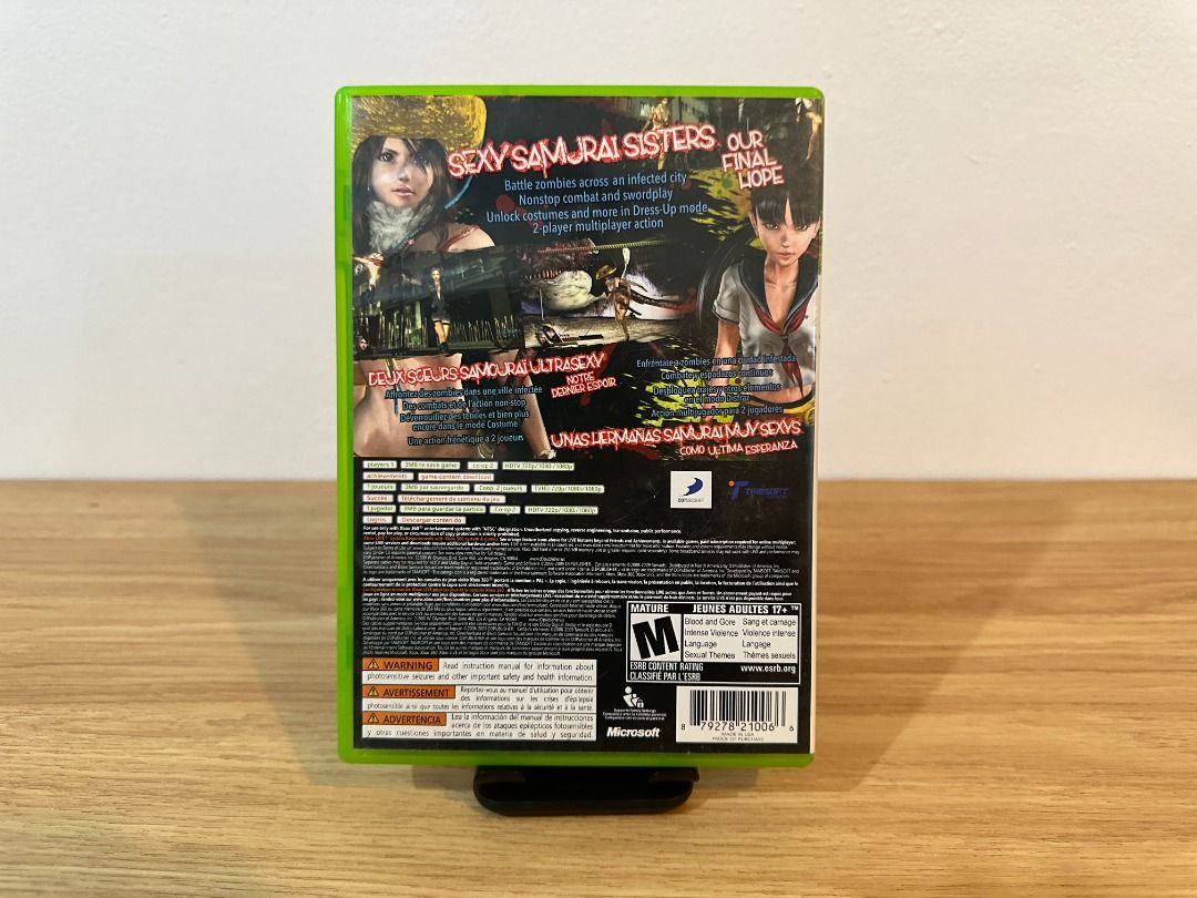 Onechanbara: Bikini Samurai Squad for Xbox 360 / Xbox One (X360/X1) CIB ...