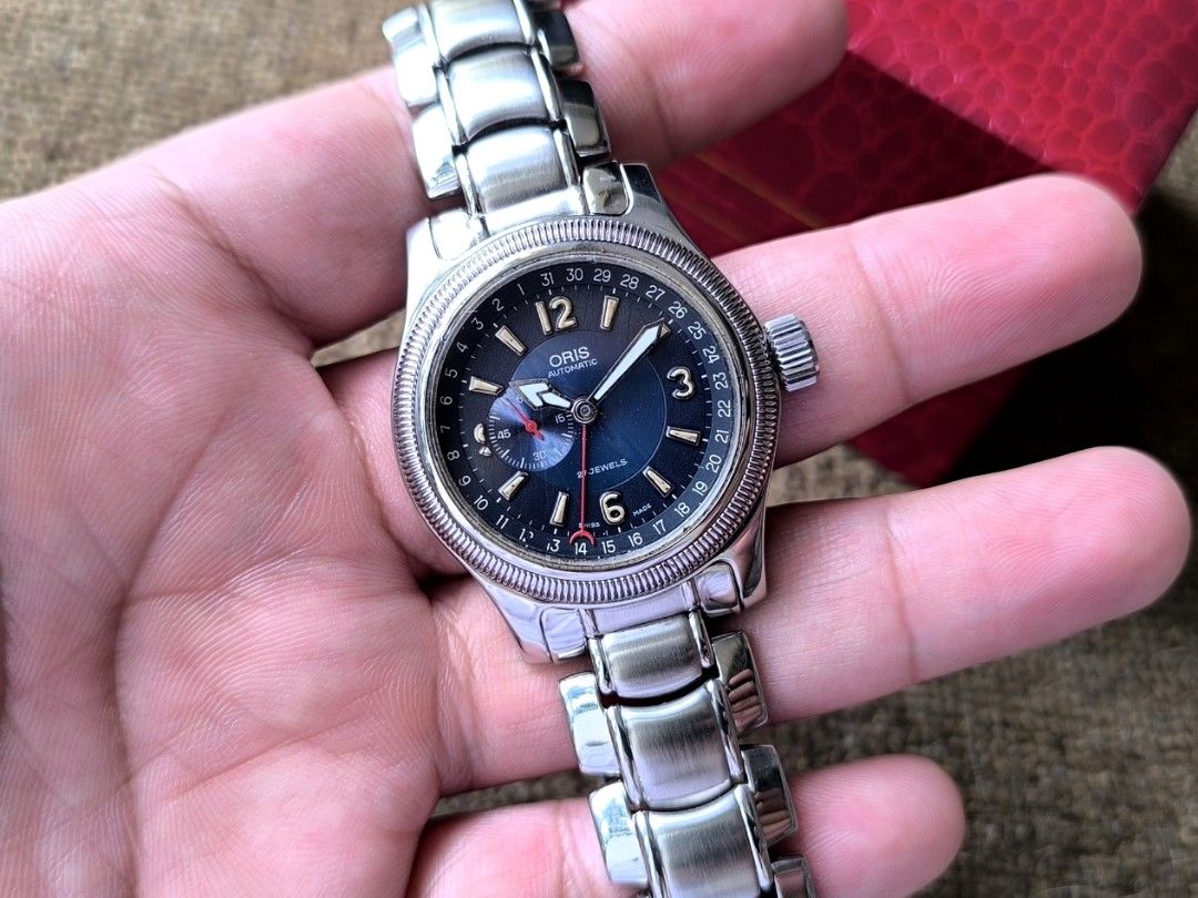 Rare Oris "Commander" Big Crown Pointer Date Pilot Watch, Men's Fashion ...