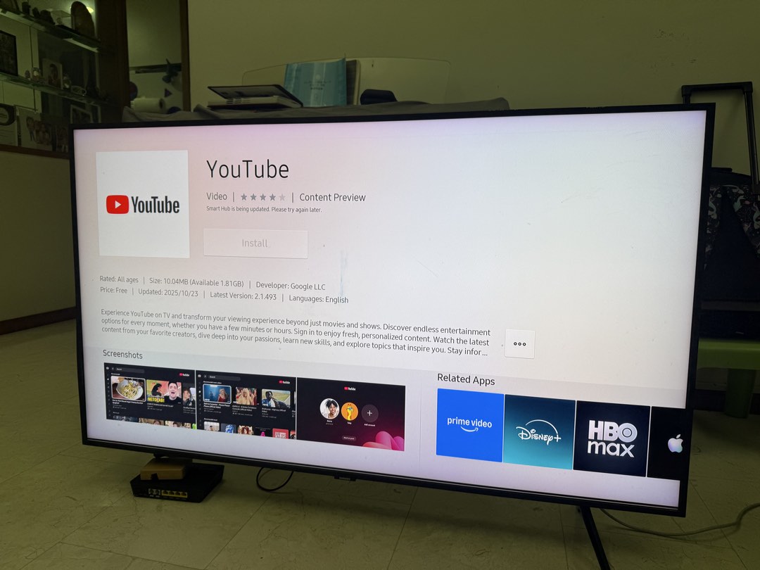 Samsung Q60 QLED 4K TV, TV & Home Appliances, TV & Entertainment, TV on ...