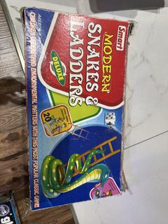 Chinese New Year Snakes and Ladders Board Game 2026, Hobbies & Toys ...