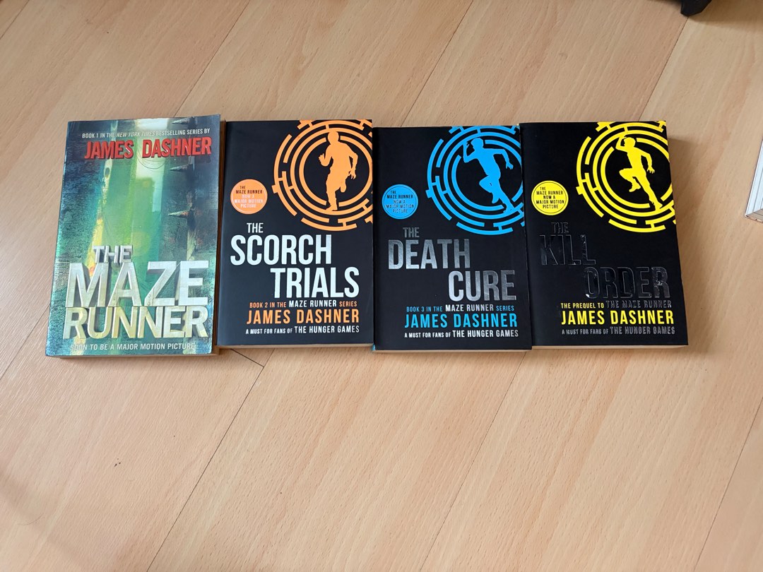 The Maze Runner Series by James Dashner, Hobbies & Toys, Books ...