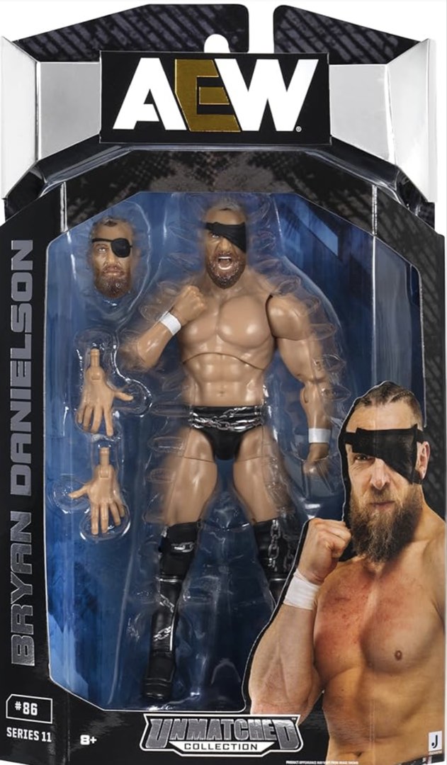 AEW Jazwares Unmatched 11 Bryan Danielson Action Figure (FKA Daniel ...
