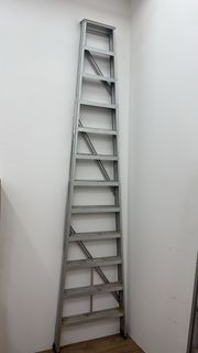 Aluminum 9 Step Ladder, Furniture & Home Living, Home Improvement ...
