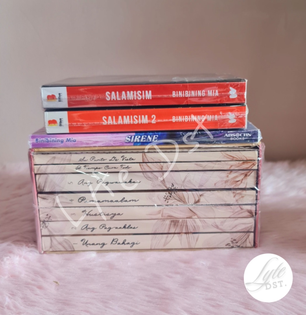BINIBINING MIA BOOK BUNDLE (I LOVE YOU SINCE 1892 BOXSET WITH COMPLETE ...