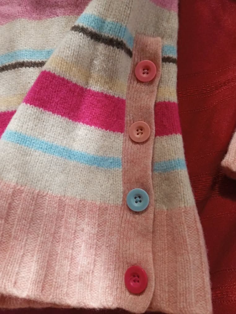 Colorful Striped Bossini 100% Wool Turtle Neck Sweater, Babies & Kids ...