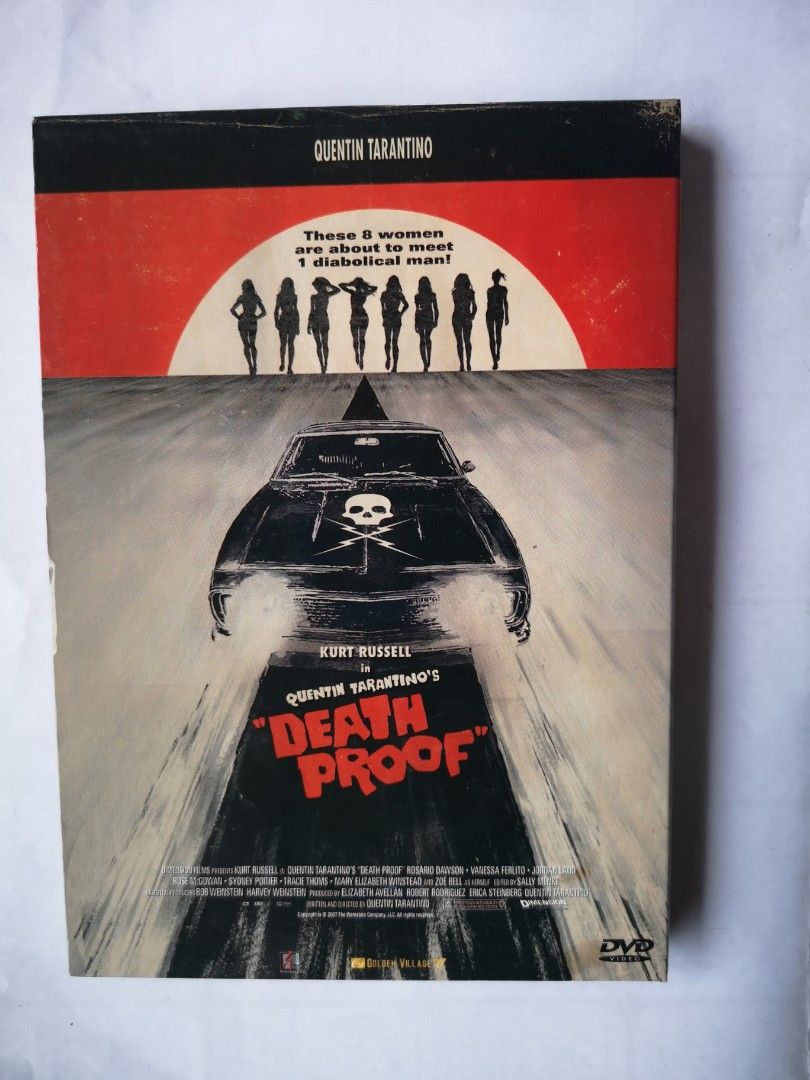 Death Proof DVD - Quentin Tarantino, Hobbies & Toys, Music & Media, CDs ...