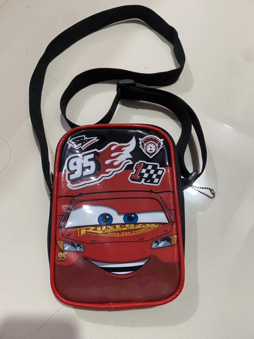 Disney Cars Lightning McQueen Shoulder Bag, Women's Fashion, Bags ...