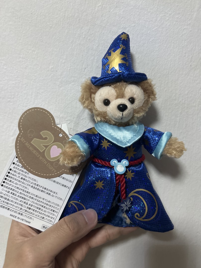 Duffy the Disney Bear Wizard Plush Toy Disneysea Japan, Hobbies & Toys ...