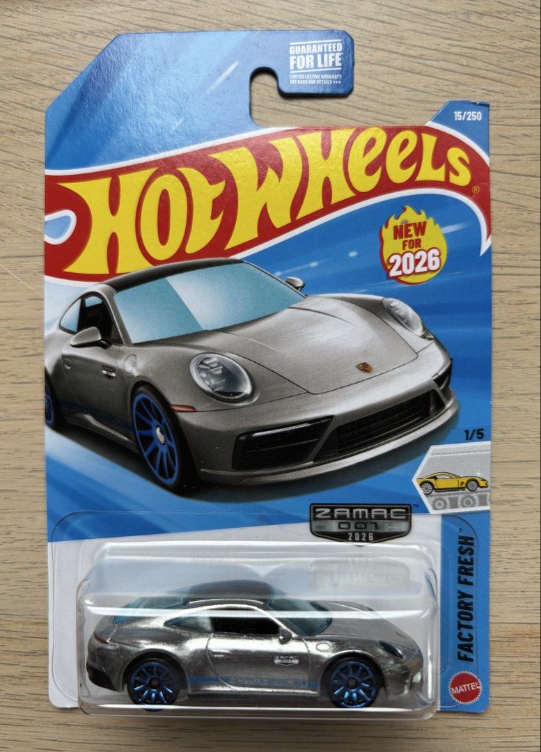 Hot Wheels Porsche 911 Carrera ZAMAC US Exclusive, Hobbies & Toys, Toys ...