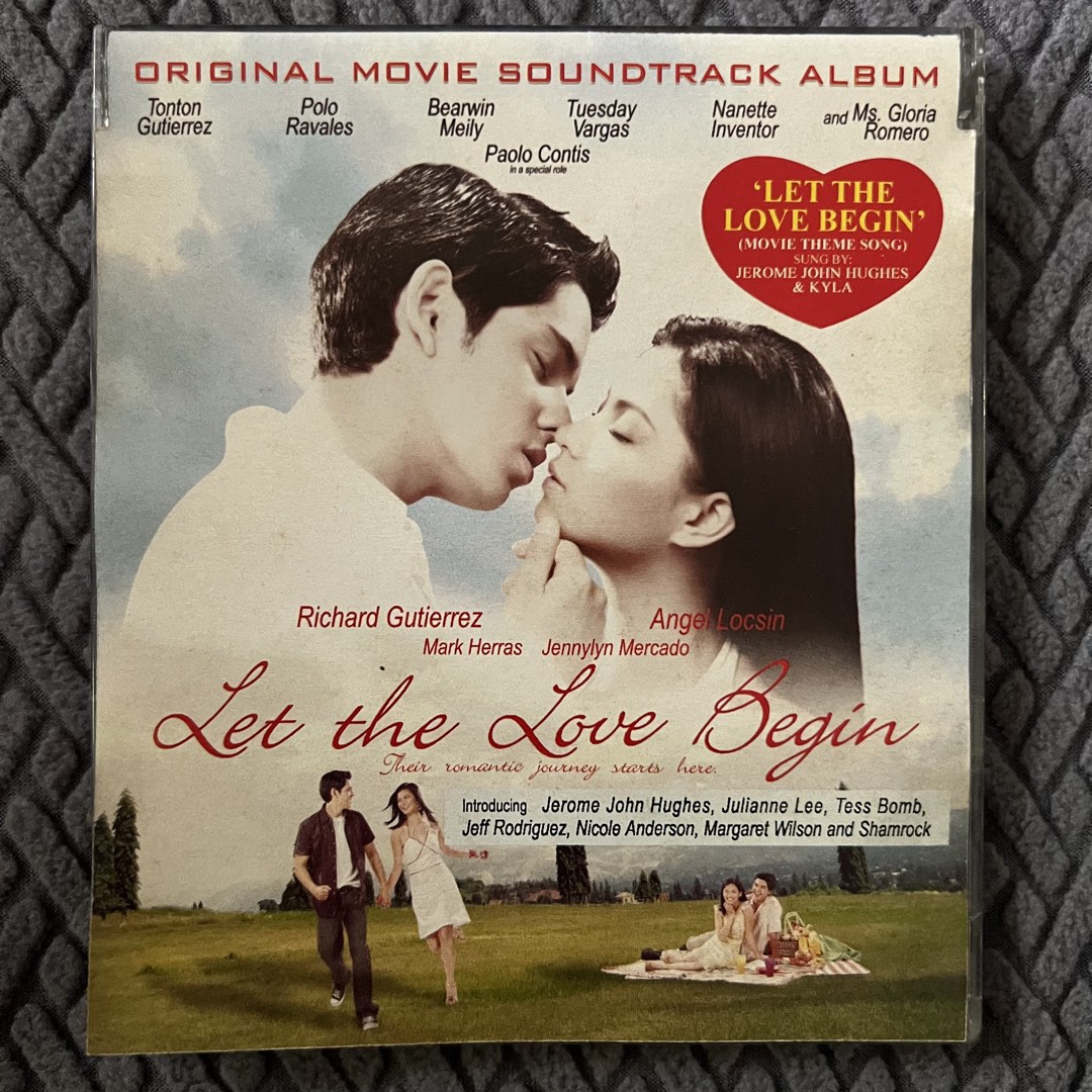 Let the Love Begin Original Movie Soundtrack Album OPM, Hobbies & Toys ...