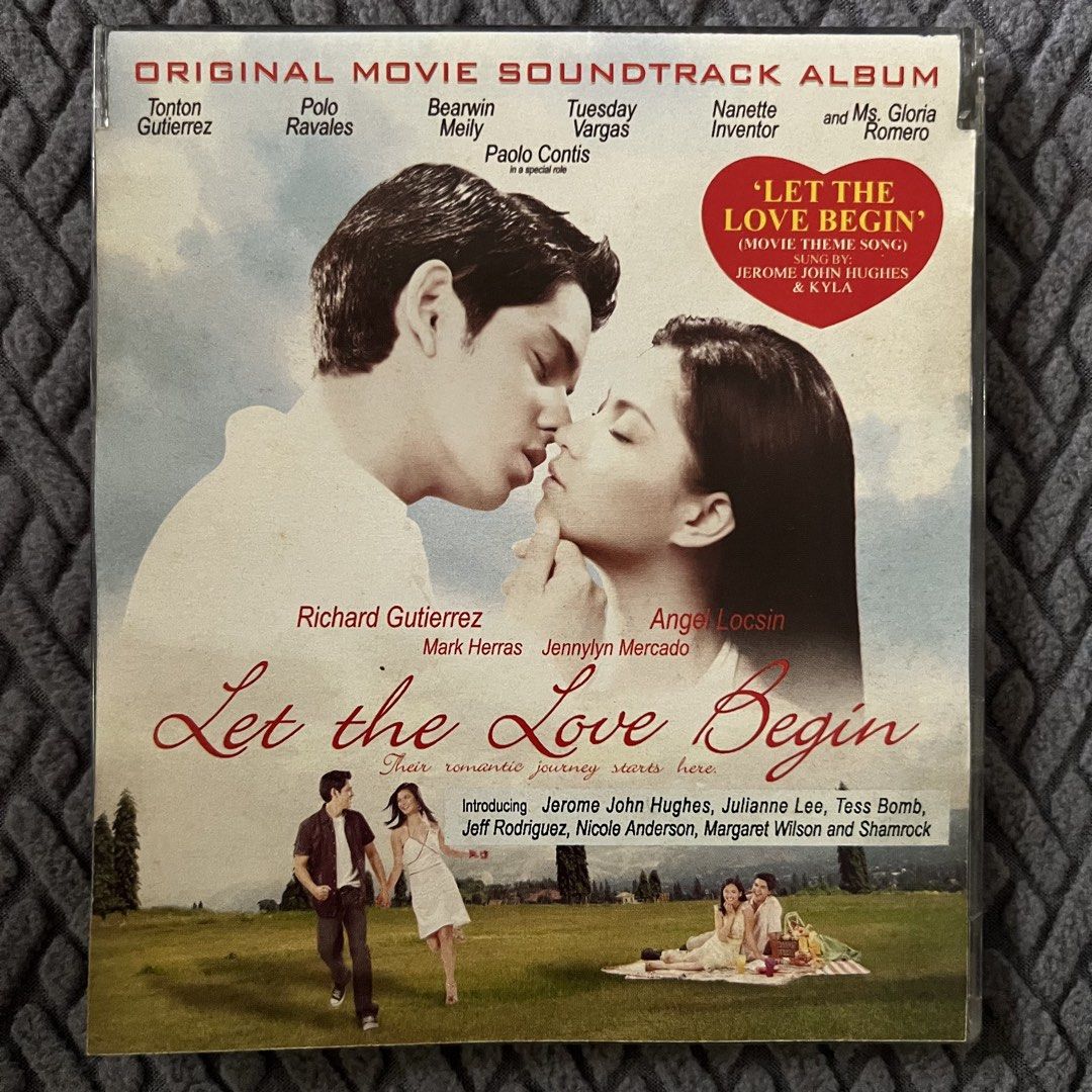 Let the Love Begin Original Movie Soundtrack Album OPM, Hobbies & Toys ...