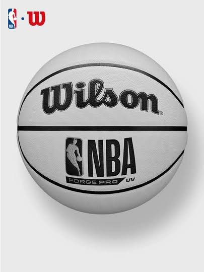 [Rare] Wilson NBA Forge Pro UV Basketball - Size 7, Sports Equipment ...