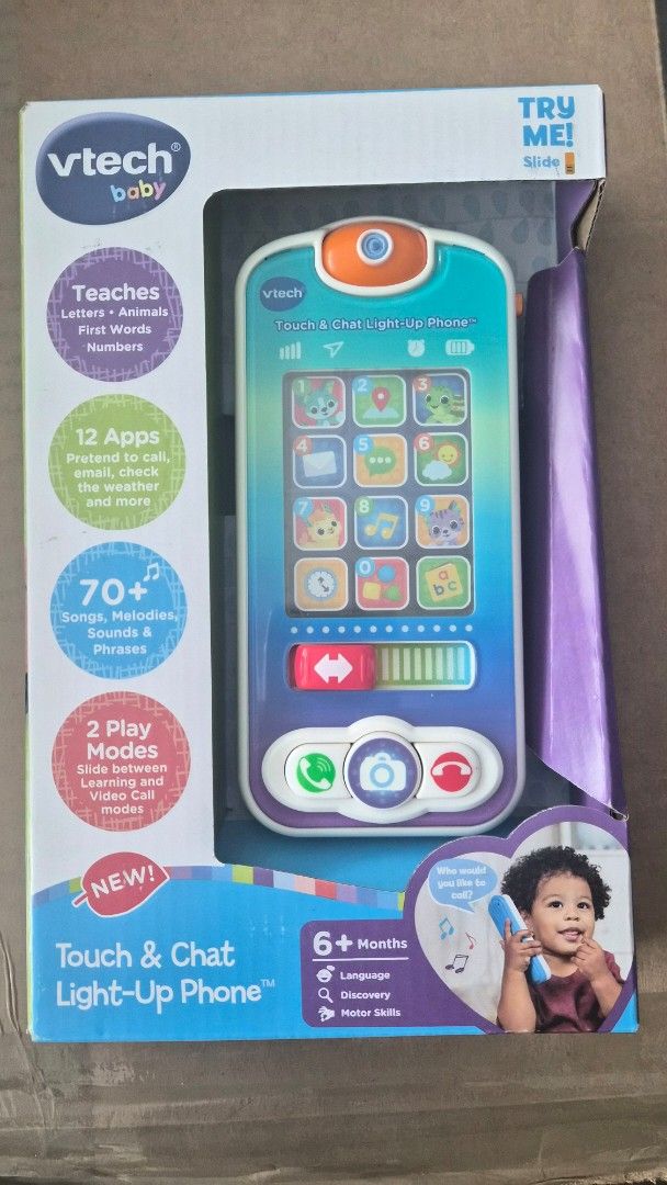VTech Baby Touch & Chat Light-Up Phone - New!, Babies & Kids, Infant ...