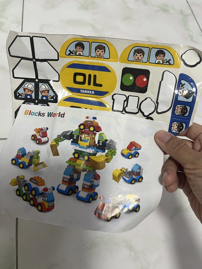 Building Blocks Set Toy Robot Car, Hobbies & Toys, Toys & Games on ...