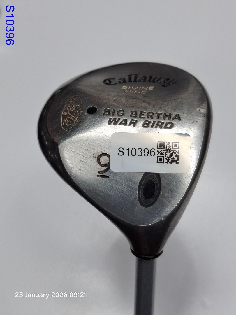 Callaway Big Bertha War Bird 9 Wood Golf Fairway Wood Callaway Golf Bb ...