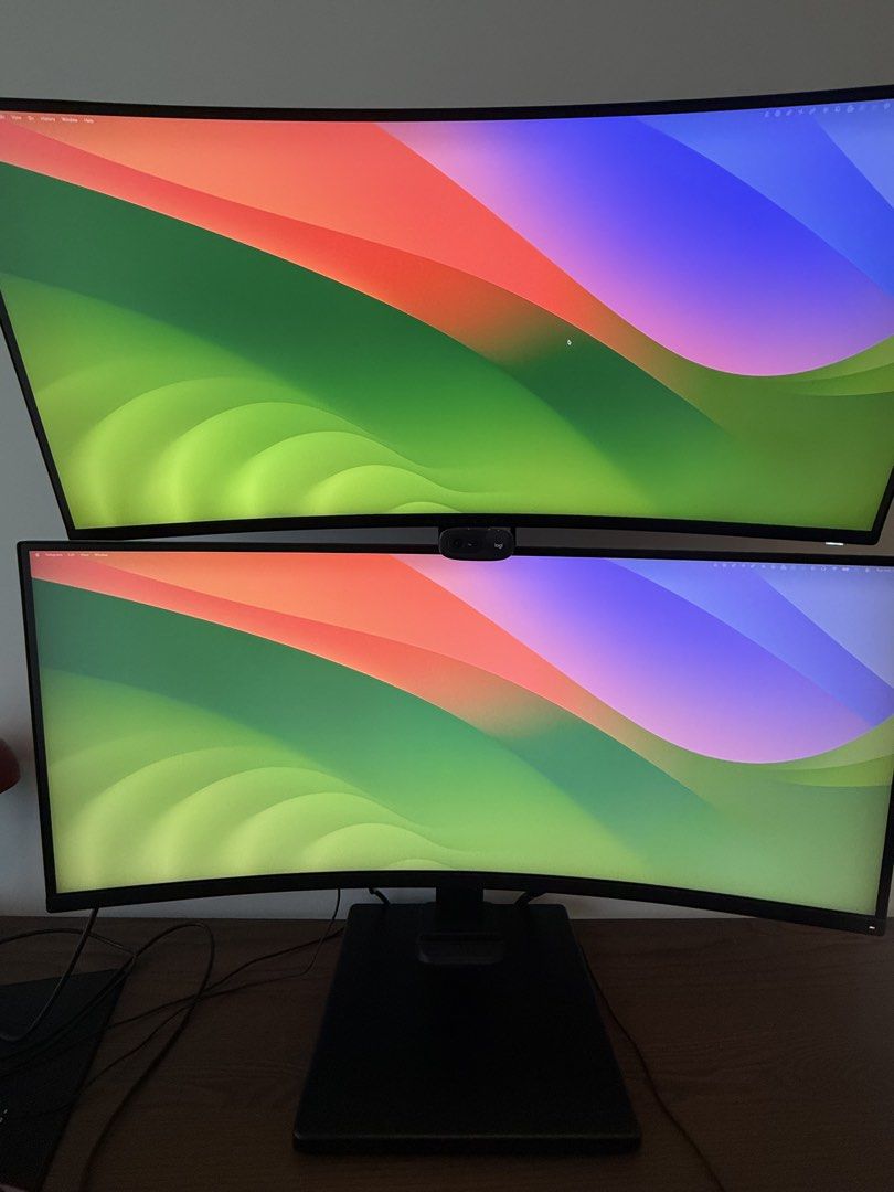 Curved Ultrawide Monitor Setup, Computers & Tech, Parts & Accessories ...