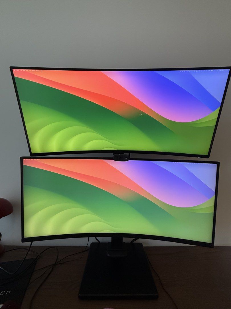 Curved Ultrawide Monitor Setup, Computers & Tech, Parts & Accessories ...